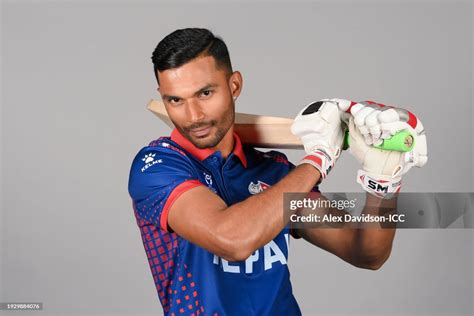 Dev Khanal Of Nepal Poses For A Portrait Ahead Of The Icc U19 Mens News Photo Getty Images