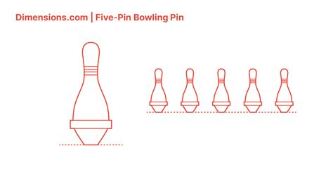 Five Pin Bowling Pin Dimensions And Drawings