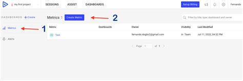 creating custom dashboards openreplay documentation