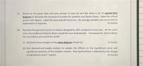 Solved C Based On The Given Data And Your Answer Of Part Chegg