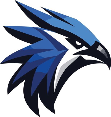 Blue Falcon Mascot Logo Design 49269394 Vector Art At Vecteezy