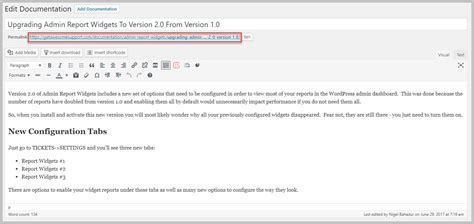 Documentation Awesome Support