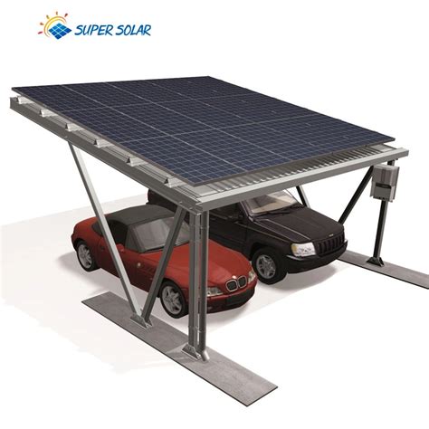 Brackets Solar Carport Pv Modul Carport Solar Panel Carport Structure