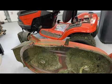 Husqvarna YTH22V46 Mower Deck Issues (Part 1 of 3) - YouTube