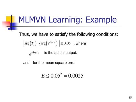PPT MVN Based Multilayer Feedforward Neural Network MLMVN And A Backpropagation Learning