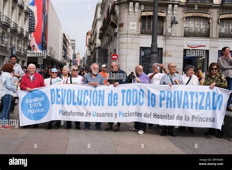 Several People During The Rally Demanding A 100 Public And Quality