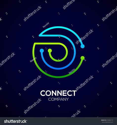Letter O Logo Circle Shape Symbol Stock Vector Royalty Free 610992173