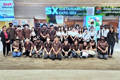 คณะวิศวกรรมศาสตร์ นำนักศึกษาเข้าร่วมนิทรรศการ Sustainability Expo Sx 2023 คณะวิศวกรรมศาสตร์