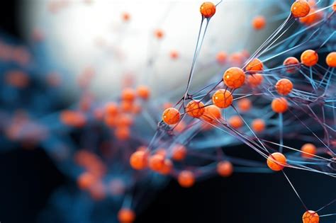 Premium Ai Image A Complex Biological Gene Structure Visualized Through 3d Rendering With