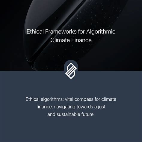 Ethical Frameworks For Algorithmic Climate Finance → Scenario