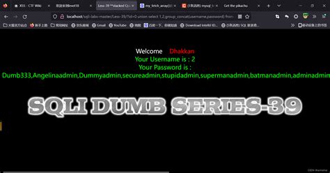 sqli labs less 39 sqli labs less39 csdn博客