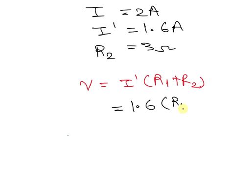 Solved The Current In A Loop Circuit That Has A Resistance Of R1 Is 2