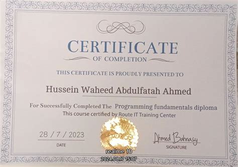hussein waheed on linkedin basic c programming and oop