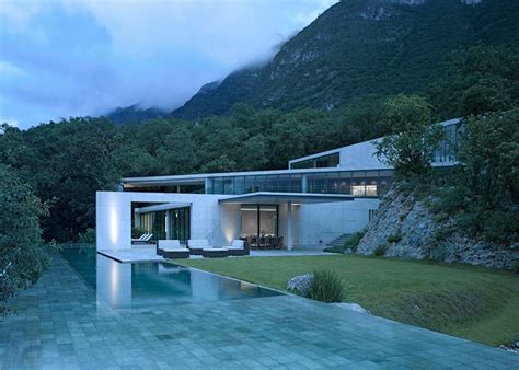 Tadao Andos Casa Monterrey Nestles Against A Hillside In Monterrey