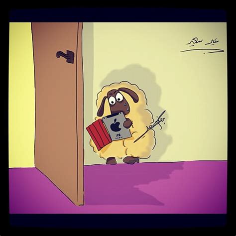 خرفان التقنية رسم كركتيري على الايباد الوجدان Flickr