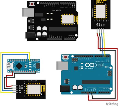 Connect An Esp8266 Module To An Arduino Nano And Control It With Blynk