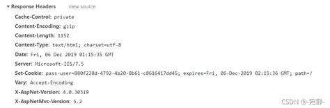 禁用web服务器头信息公开 Mvc移除server X Powered By 和 X Aspnet Version、x Aspnetnmvc Version信息