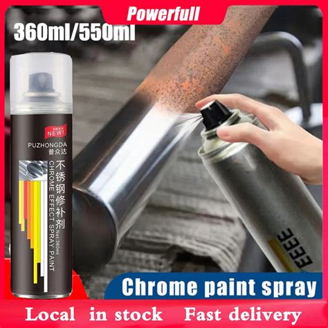 Chrome Spray Paint Metal Silver Spray Paint Stainless Steel Chrome