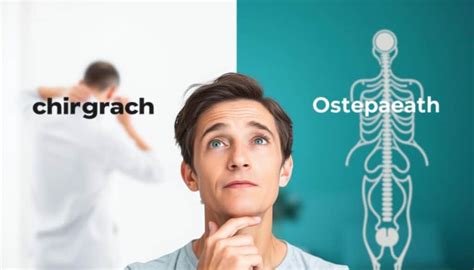 Chiropractor Vs Osteopath Key Differences Compared