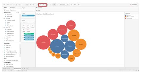 Tableau Bubble Chart I Tutorials