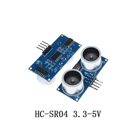jual eelic mdl hcsr04 modul sensor ultrasonic hc sr04 3 3 5v detektor