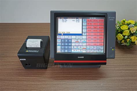 Máy Tính Tiền Cảm ứng Casio Qt 6100 Chính Hãng Giá Rẻ Bigbuy