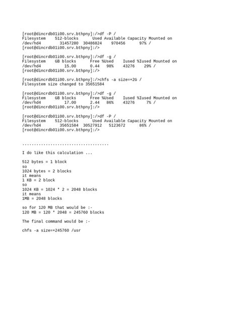 expand aix file system pdf
