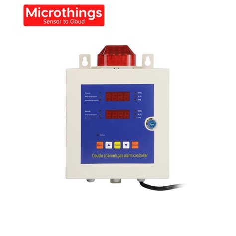 2 Channel Gas Alarm Controller Solusi Pintar Untuk Industri Otomasi