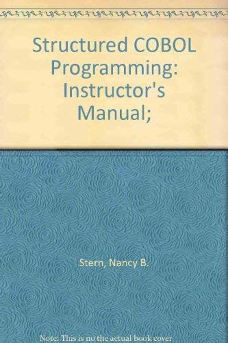 Structured Cobol Programming Stern Nancy B Stern Robert A
