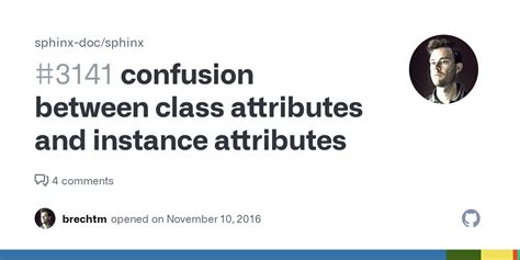 Confusion Between Class Attributes And Instance Attributes · Issue
