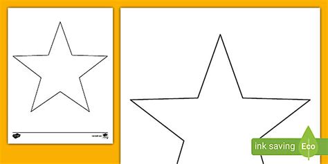 Editable Blank Star Templates Teacher Made Twinkl