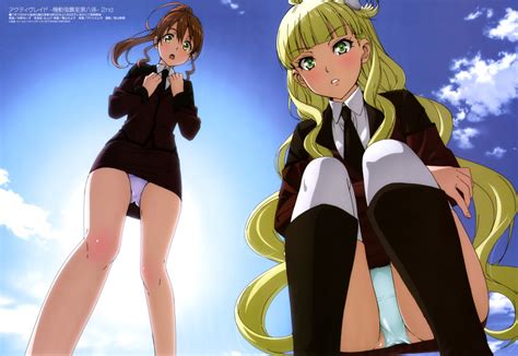 Nakano Ruizu Emilia Edelman Yamabuki Rin Active Raid Megami