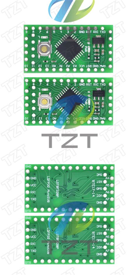 HOT LGT F P LQFP MiniEVB V V แทนท Pro Mini ATMEGA P ใชงานไดกบ Arduino ใช