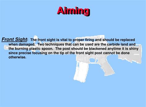 Ppt Basic Rifle Marksmanship Powerpoint Presentation Free Download