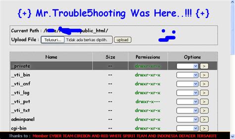 Cara Tanam Shell Dengan Tamper Data Berbagi Ilmu Dan Informasi