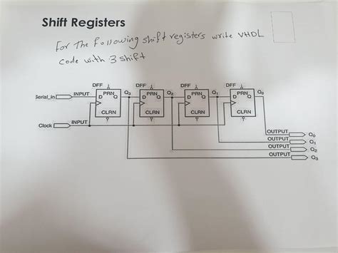 Solved Shift Registers For The Following Shift Register