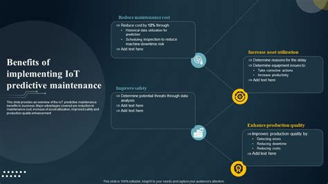 benefits of implementing iot predictive iot predictive maintenance