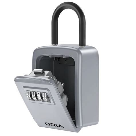 Oria Password Key Box Outdoor Key Safe Lock Box Decoration Key Code Box