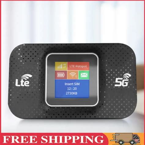4G LTE WLAN-ROUTER Mobiler WLAN-Router 150 Mbit/s Sim-Kartensteckplatz ...