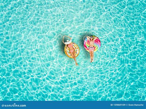 Couple In Pool Summer Pool Resort Life Winner Butt In Bikini Pool