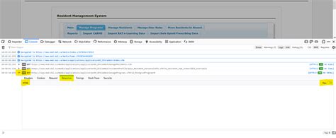 console response not showing html only shows raw developer tools