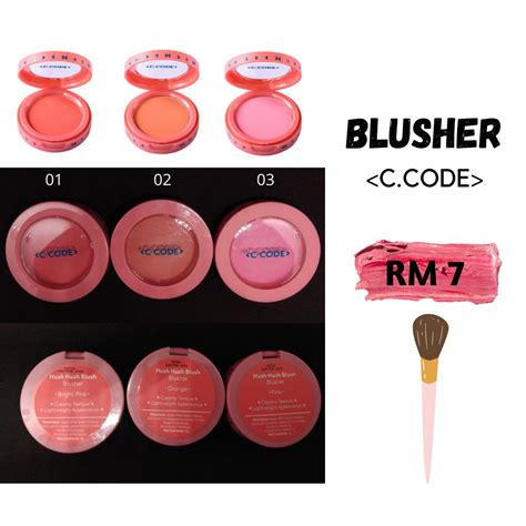 Hush Hush Blush Blusher Shopee Malaysia