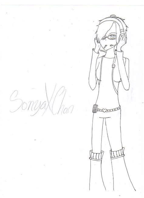 Sonya Lineart By Xsymmetricallovex On Deviantart