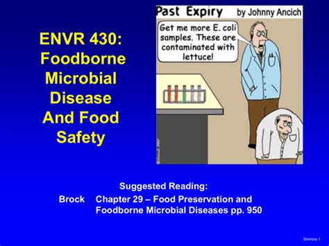 Sources Of Foodborne Enteric Microbial Contamination