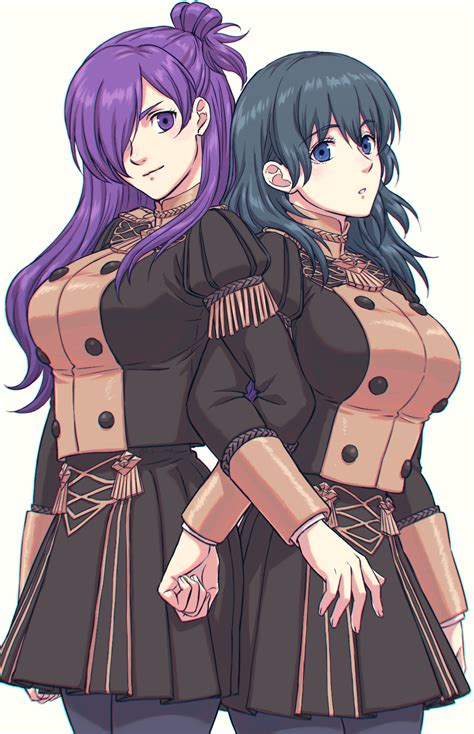 Byleth Byleth Shez And Shez Fire Emblem And More Drawn By Kino Twitter Danbooru