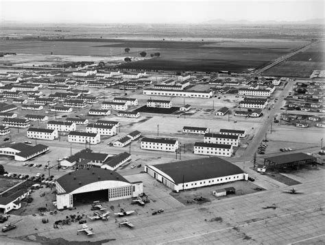 Aerial View Of Luke Air Force Base Arizona Memory Project