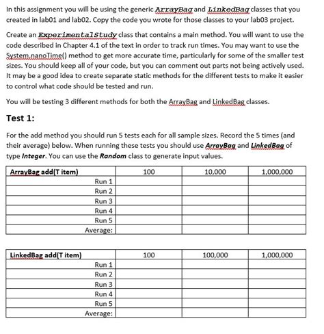 Arraybag Linkedbag And Code From 41 At The Bottom