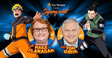Naruto Autograph Signing At Toy Temple Headquarters At Toy Temple