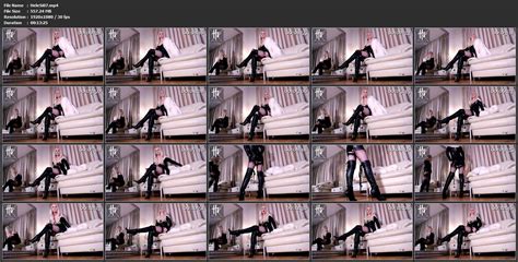 Leather Clad Helena Sin Full Hd P Mp Femdom Hd