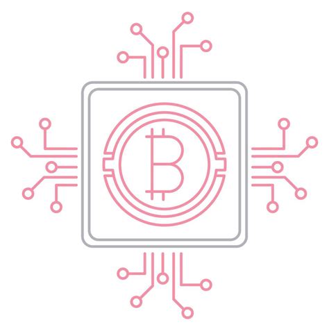 Circuit With Bitcoin Icon Suitable For A Wide Range Of Digital Creative Projects 17057691